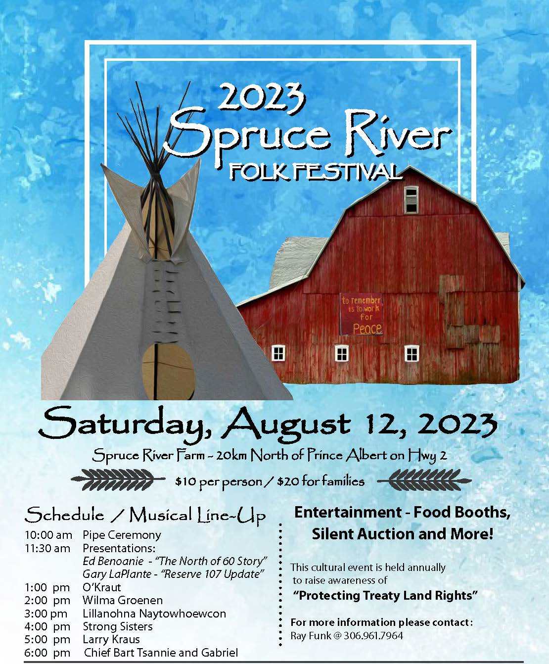 2023-08-12 - Spruce River Folk Festival 2023 - Mennonite Church ...